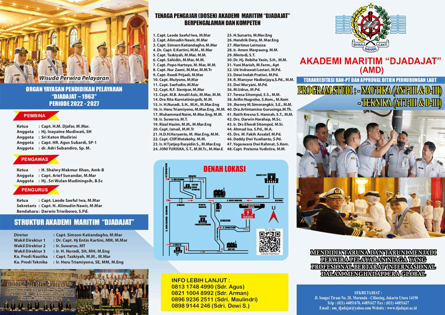 Brosur – Akademi Maritim “Djadajat-1963”